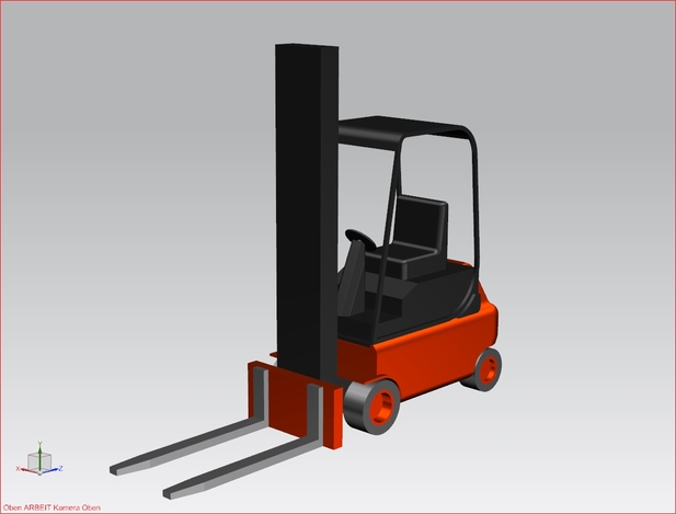 Forklift truck simply