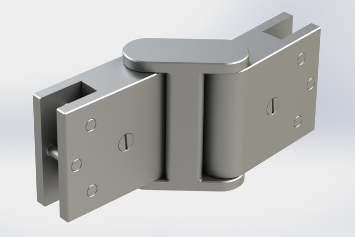 3D Printed Hinge - STEP / IGES - 3D CAD model - GrabCAD