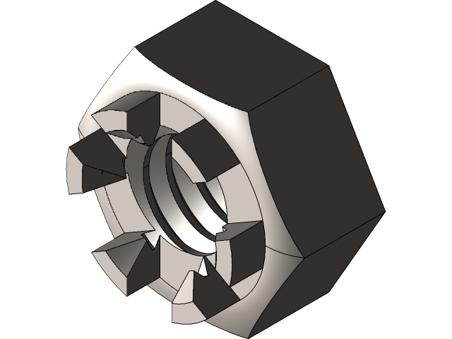 DIN 936 Thin, Lock Nut COMPLETE 3D CAD Model Library, 52% OFF