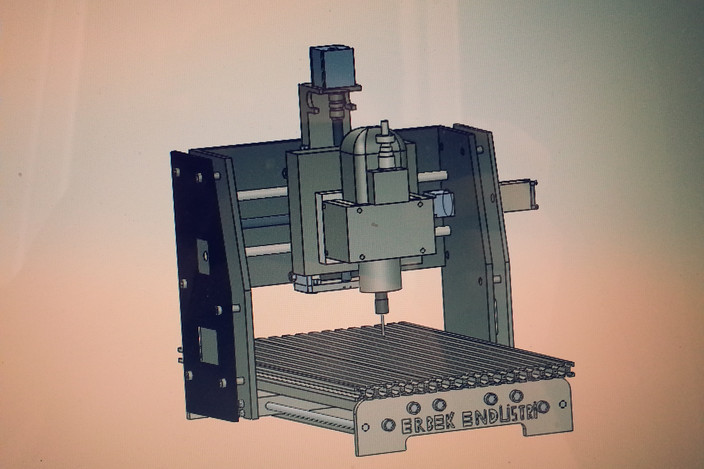 Cnc Router Solidworks 3d Cad Model Grabcad