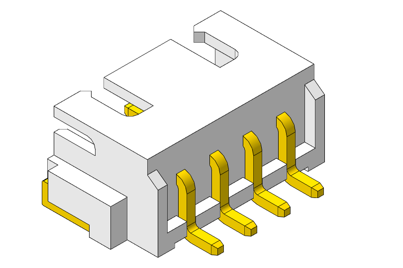 XH connectors | 3D CAD Model Library | GrabCAD