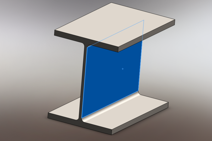 I-Beam - SOLIDWORKS - 3D CAD model - GrabCAD