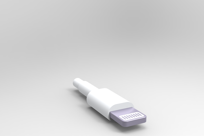 Lightning connector - Pro/Engineer Wildfire, STEP / IGES, Other - 3D ...