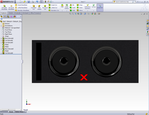 Simple Subwoofer Design - SOLIDWORKS - 3D CAD model - GrabCAD