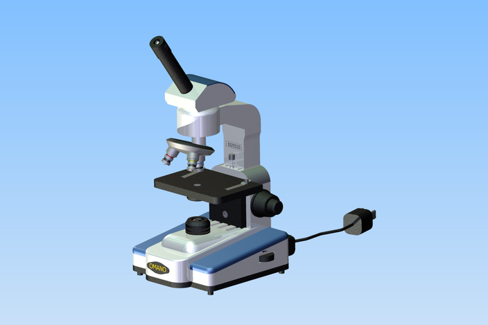 microscope - Autodesk Inventor - 3D CAD model - GrabCAD