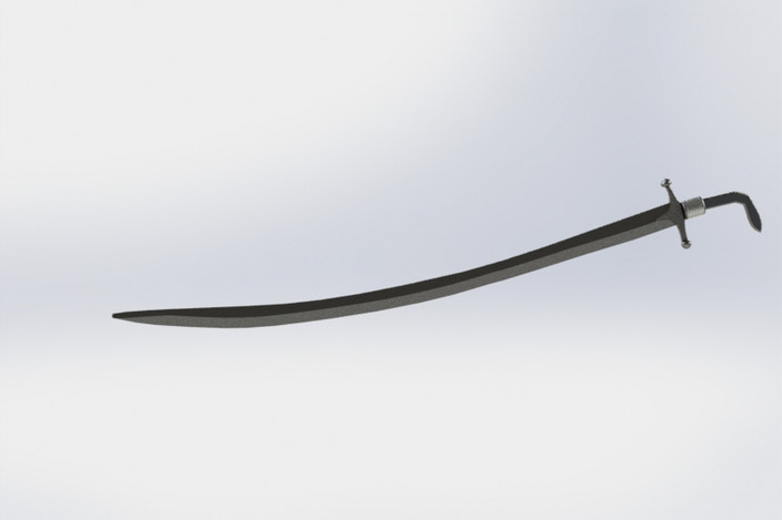 sword - SOLIDWORKS - 3D CAD model - GrabCAD