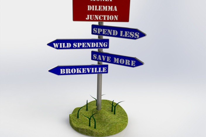 Money Directions - STL, STEP / IGES - 3D CAD model - GrabCAD