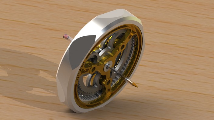 Cycloidal reducer - STL, STEP / IGES - 3D CAD model - GrabCAD