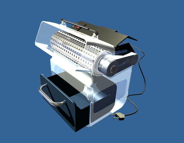 Portable Grated Coconut Machine - Autodesk Inventor, STL - 3D CAD model ...