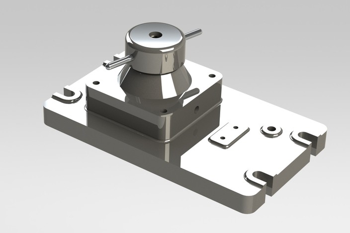 milling jig - SOLIDWORKS - 3D CAD model - GrabCAD