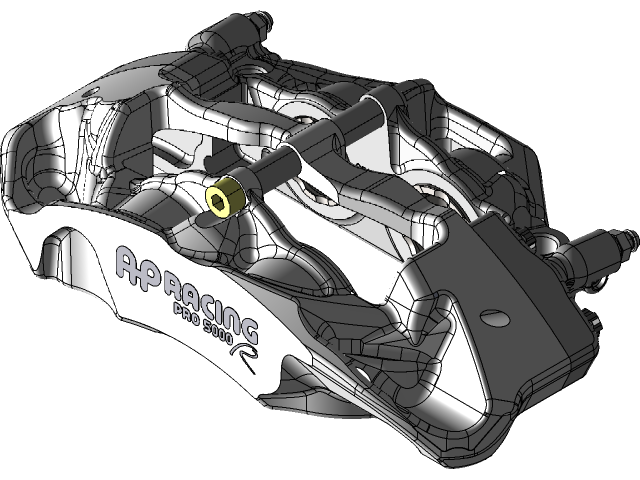 AP Racing CP9440-2S4l caliper | 3D CAD Model Library | GrabCAD