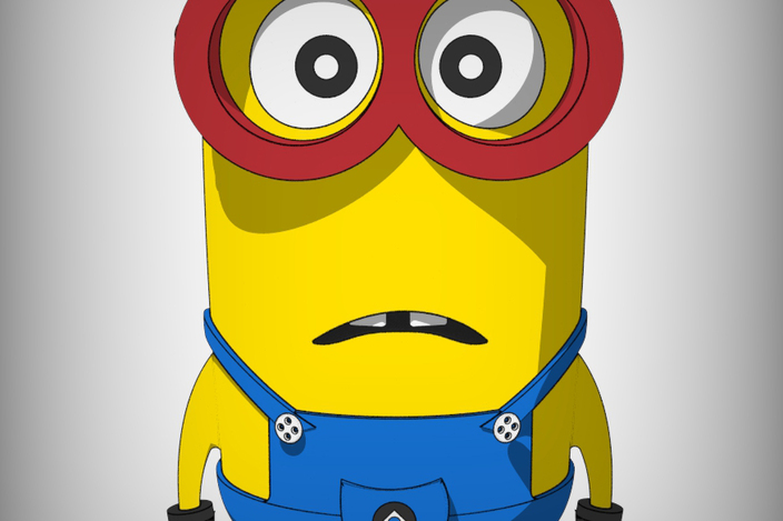 Minion - Keyshot Toon Render