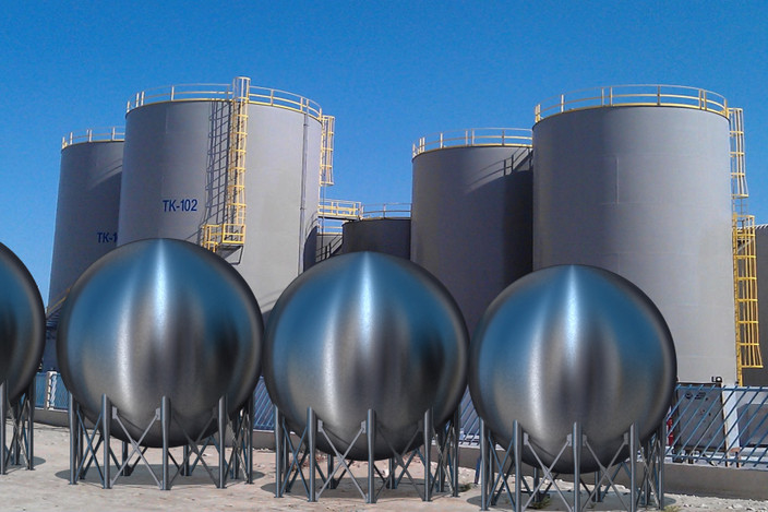 spherical pressure vessel - STEP / IGES - 3D CAD model - GrabCAD