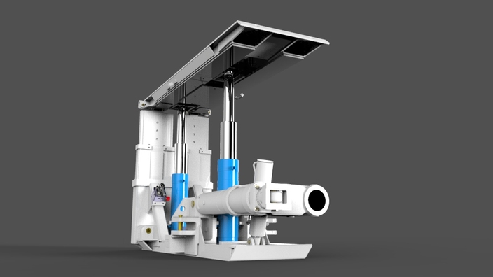 Shield support - suspension section - STL - 3D CAD model - GrabCAD