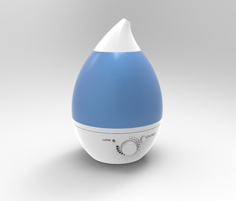Ultrasonic Humidifier | 3D CAD Model Library | GrabCAD