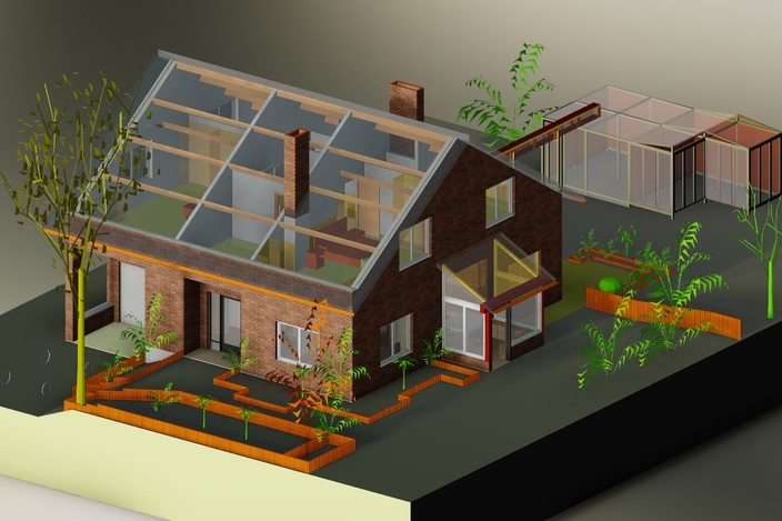 V33 - catio & gardenhouse - AutoCAD, STL, Other - 3D CAD model - GrabCAD