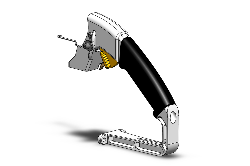 Handle (Stihl Contra) | 3D CAD Model Library | GrabCAD