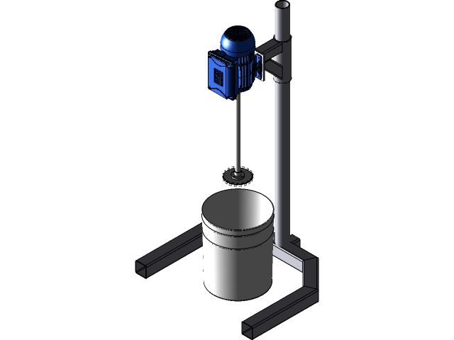 Agitator 001 | 3D CAD Model Library | GrabCAD