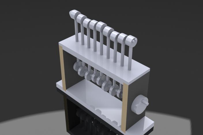A Wooden CAM Follower Toy - SOLIDWORKS - 3D CAD model - GrabCAD