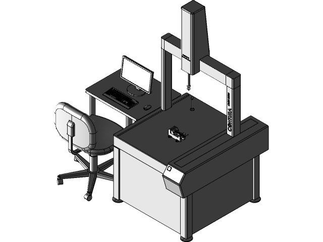 CMM (Coordinate Measuring Machine) | 3D CAD Model Library | GrabCAD