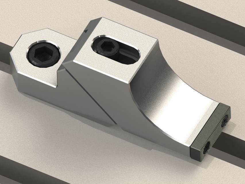 Wedge Clamp | 3D CAD Model Library | GrabCAD