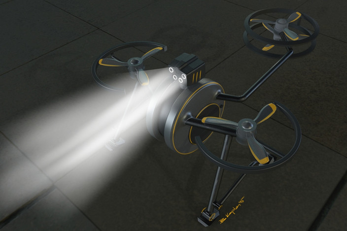 drone p3 - SOLIDWORKS - 3D CAD model - GrabCAD