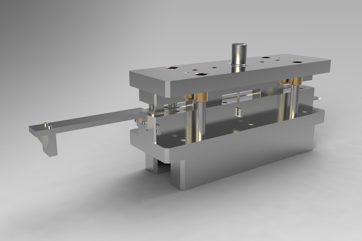 Cutting mold - SOLIDWORKS - 3D CAD model - GrabCAD