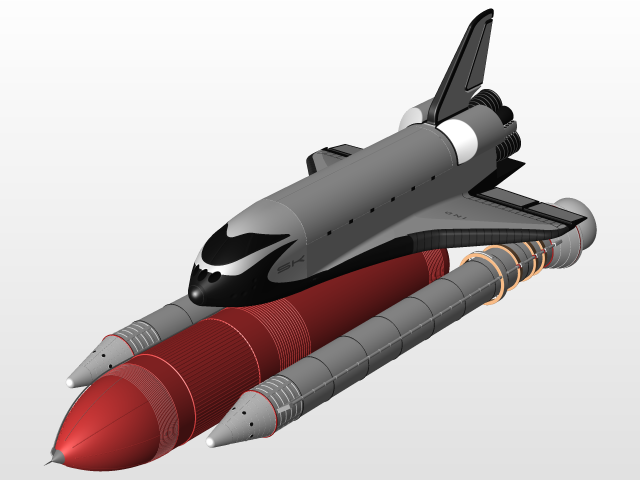 Space Shuttle 3d Cad Model Library Grabcad Astronaut LED Light By