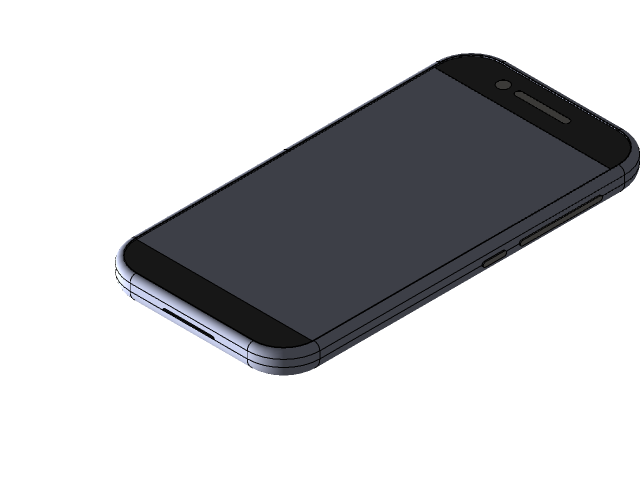 MOBILE PHONE | 3D CAD Model Library | GrabCAD