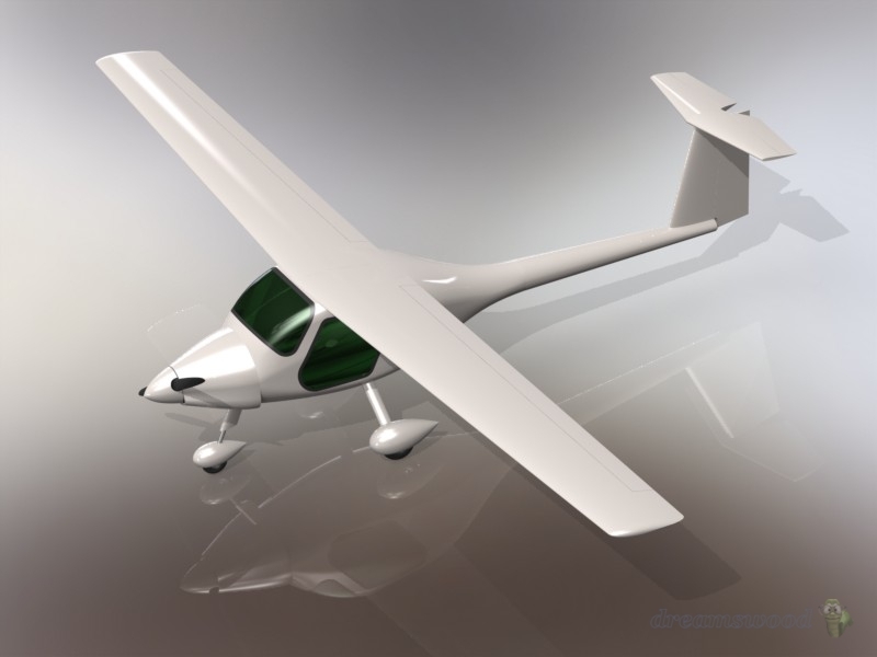 Pipistrel virus sw 80 | 3D CAD Model Library | GrabCAD
