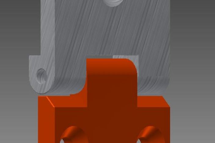 Scharnier - Autodesk Inventor - 3D CAD model - GrabCAD