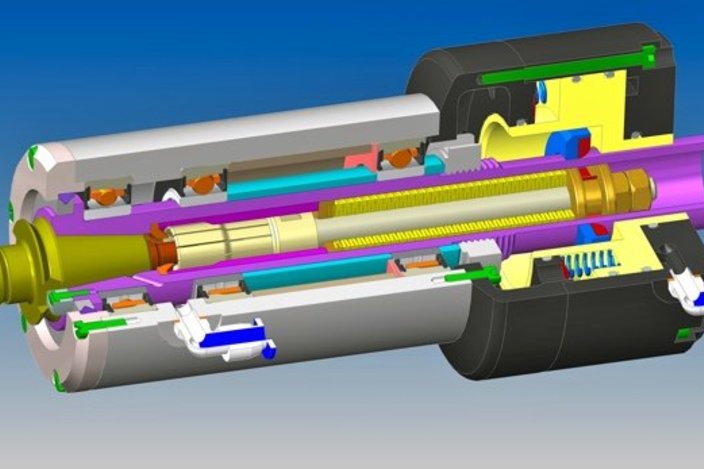 Tool change spindle
