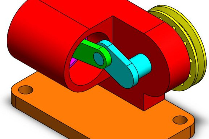 Basic Engine Assembly - SOLIDWORKS, Other - 3D CAD model - GrabCAD