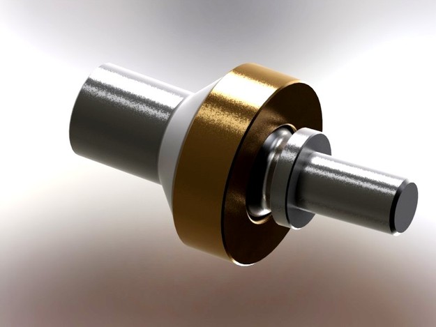 joint with axial connection - STL, STEP / IGES, SOLIDWORKS - 3D CAD ...