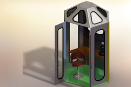 GrabCAD Phone Booth | Engineering & Design Challenges | GrabCAD