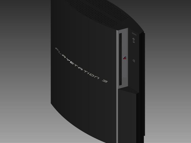 Playstation 3 - Autodesk Inventor, STL - 3D CAD model - GrabCAD