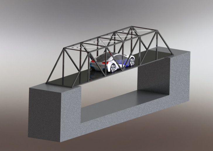 3d Truss Bridge