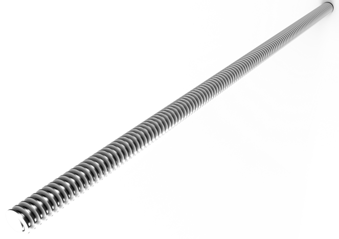 Threaded rod | 3D CAD Model Library | GrabCAD