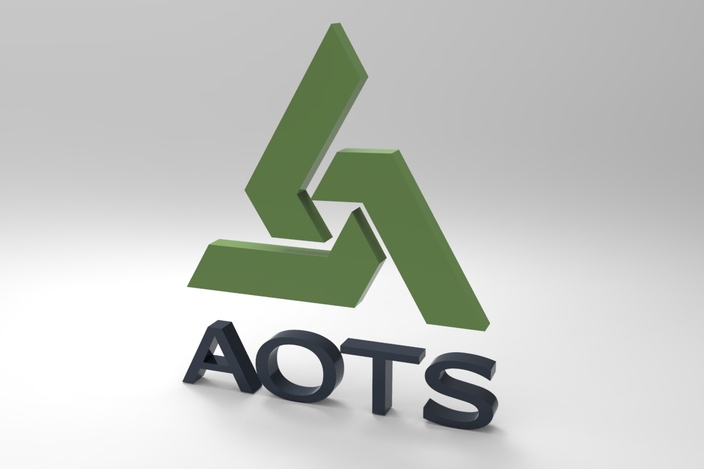 AOTS logo - Autodesk Inventor, STEP / IGES - 3D CAD model - GrabCAD