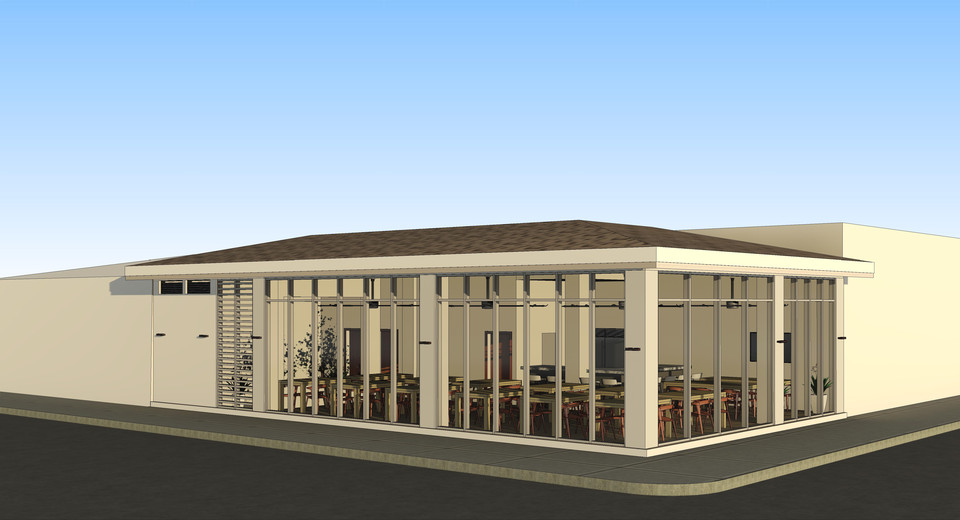 Revit Restaurant Design