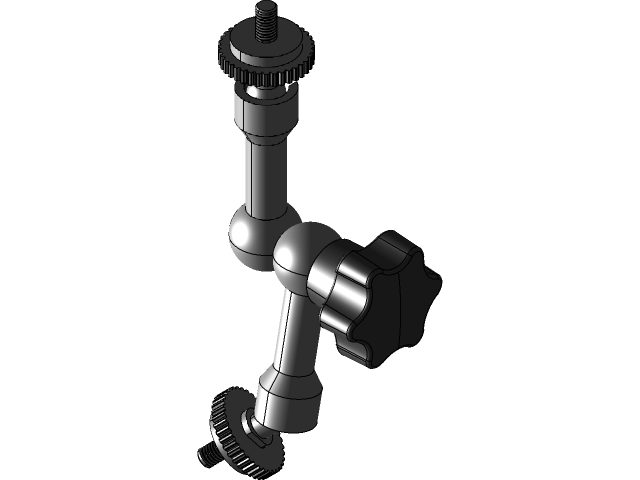 Articulating Mount 3d Drawing