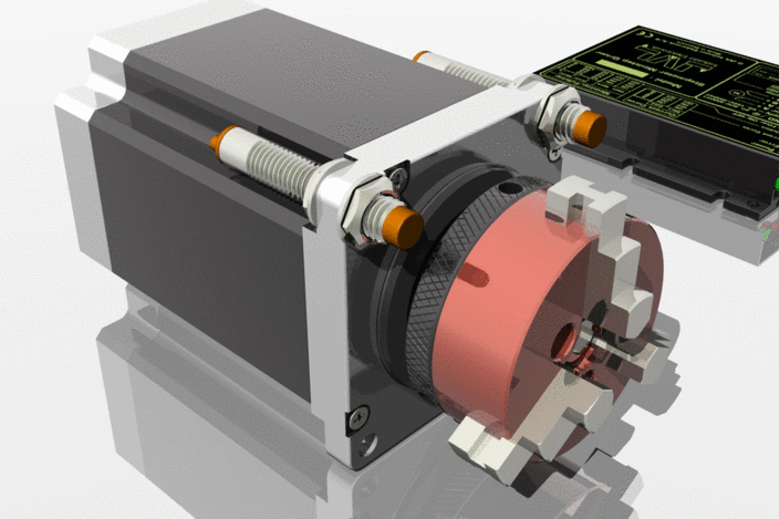Direct Drive CNC rotation - STEP / IGES - 3D CAD model - GrabCAD