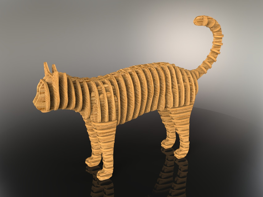 Cat KIT | 3D CAD Model Library | GrabCAD