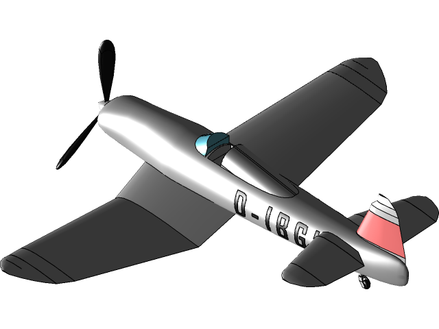 Hamburger Flugzeugbau Ha 137 V5 | 3D CAD Model Library | GrabCAD