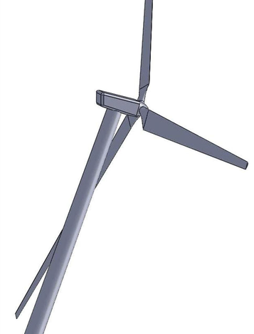Wind turbine - - 3D CAD model - GrabCAD