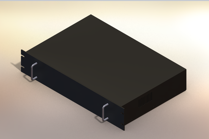 2U Rackmount Enclosure - 300mm Depth - SOLIDWORKS, Other - 3D CAD model ...