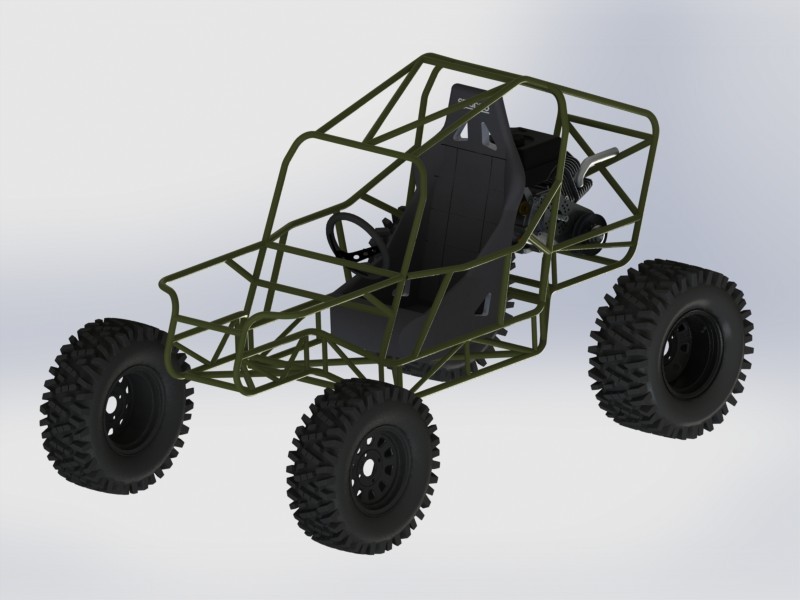 25x10x12 ATV WHEEL | 3D CAD Model Library | GrabCAD