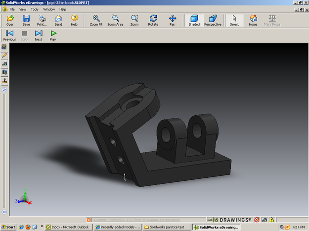 CSWA PRACTICE - SOLIDWORKS - 3D CAD model - GrabCAD