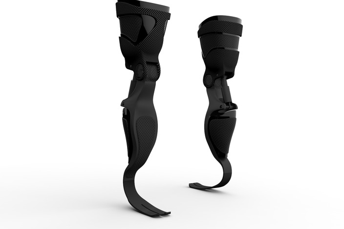 Prosthetic Leg - STL - 3D CAD model - GrabCAD