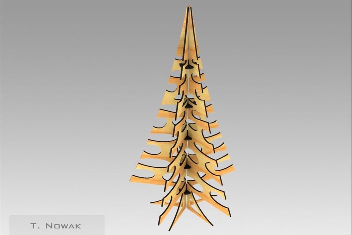Christmas tree - Autodesk Inventor - 3D CAD model - GrabCAD